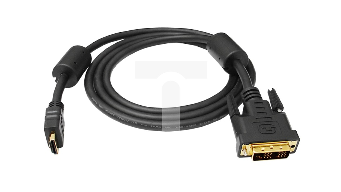 Kabel DVI-D Single Link / HDMI 1.4 FHD@60 (wtyk / wtyk) 2m – SPEC KABLE ...