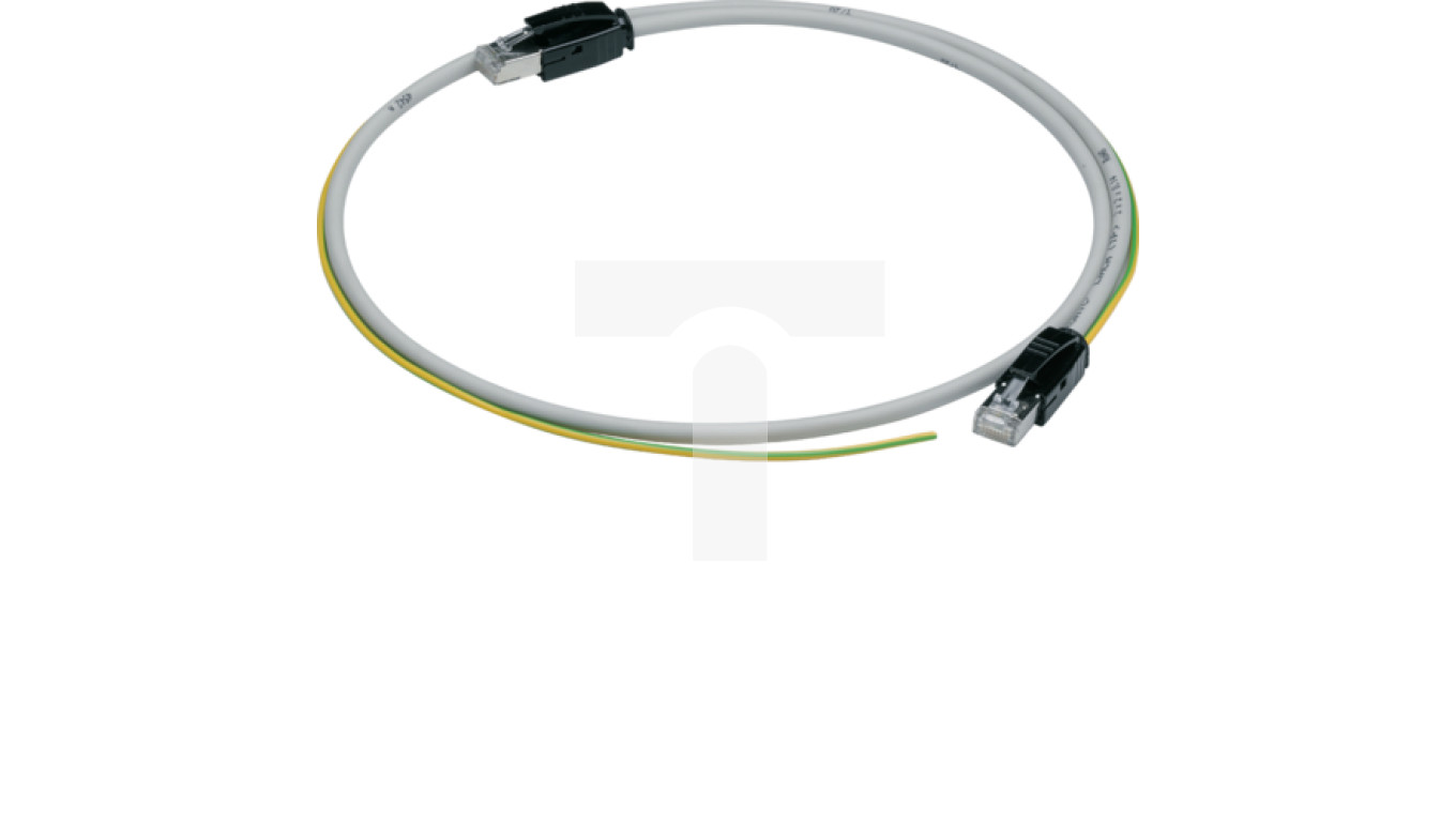 Kabel Modbus, 2 x RJ45 + uziemienie, dł. 5m HTG474H – HAGER POLO | TIM SA