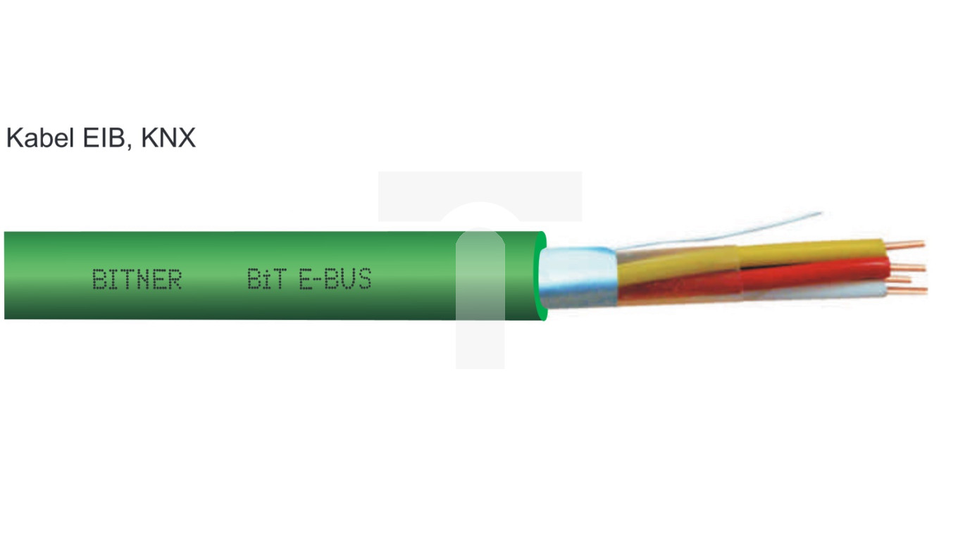 Kabel do transmisji danych BiT E-BUS 2x2x0,8mm PCV EB0005 klasa Eca ...