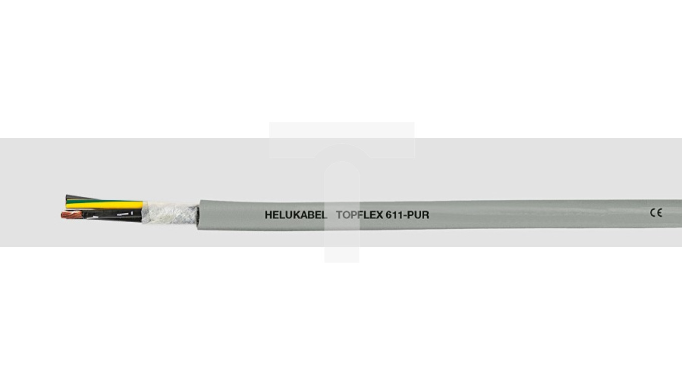 Kabel elastyczny TOPFLEX-611-PUR 4G2,5 0,6/1kV 22871 /bębnowy ...