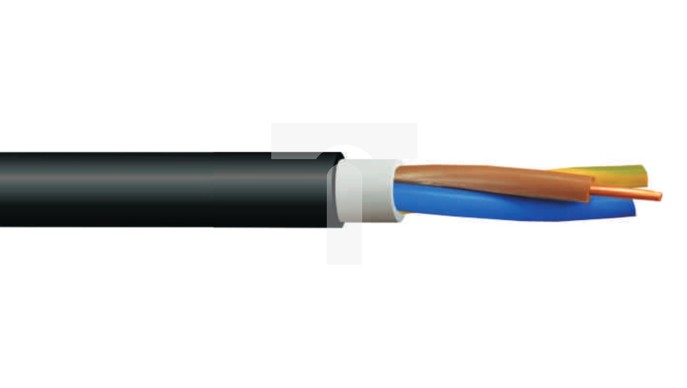 Kabel energetyczny bezhalogenowy N2XH-J 4x1,5 RE B2ca 0,6/1kV /bębnowy ...