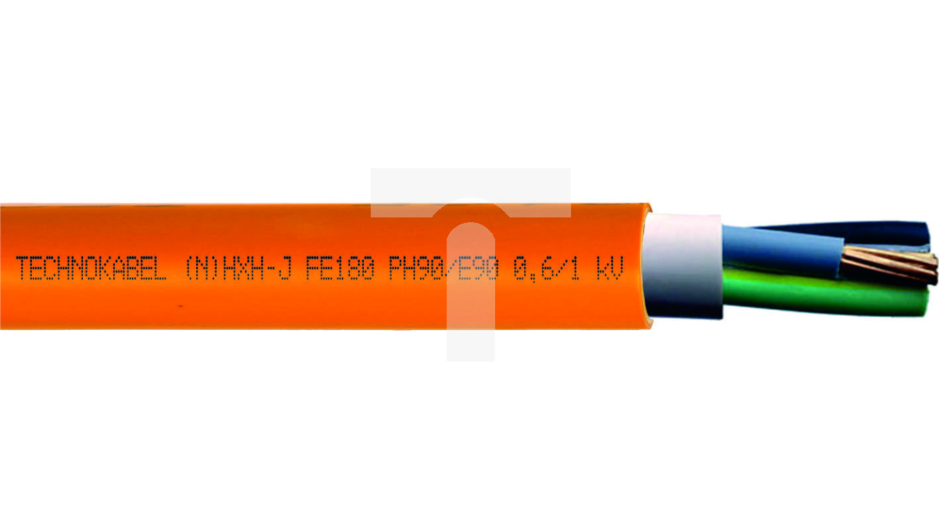 Kabel energetyczny ognioodporny (N)HXH-J FE180 PH90/E90 3x2,5RE 0,6/1kV /bębnowy/ – TECHNOKABEL ...