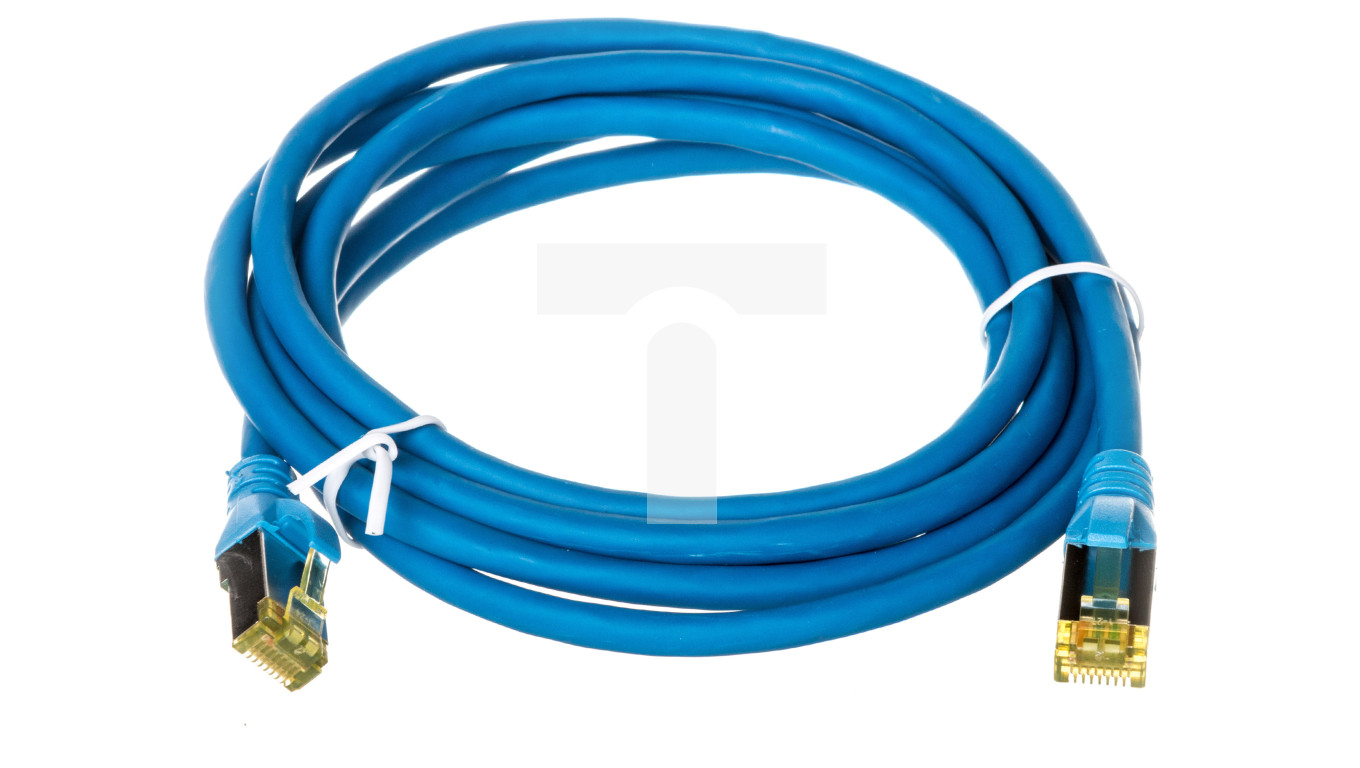 Kabel krosowy /Patch cord/ S/FTP kat.6A LS0H niebieski 2m DK-1644-A-020/B /2m/ – ASSMANN ...