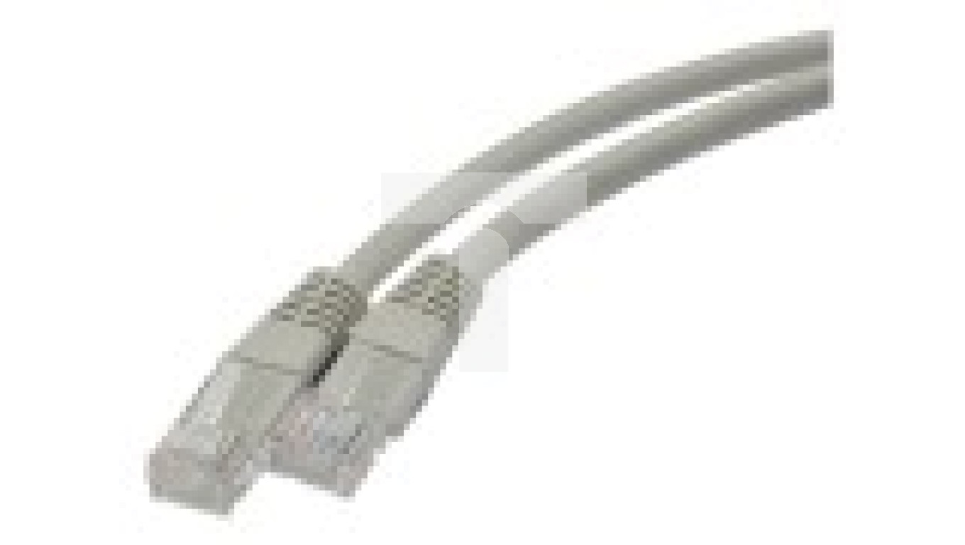 Kabel krosowy RJ45, 568B, U/UTP, linka, PowerCat 6, LS0H 2m, Szary PCD ...