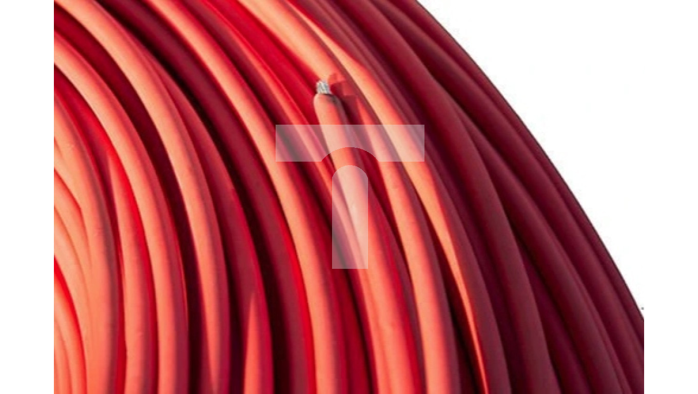 Kabel solarny przewód fotowoltaiczny 1x6mm czerwony LUNO SOLAR 1000V DC ...