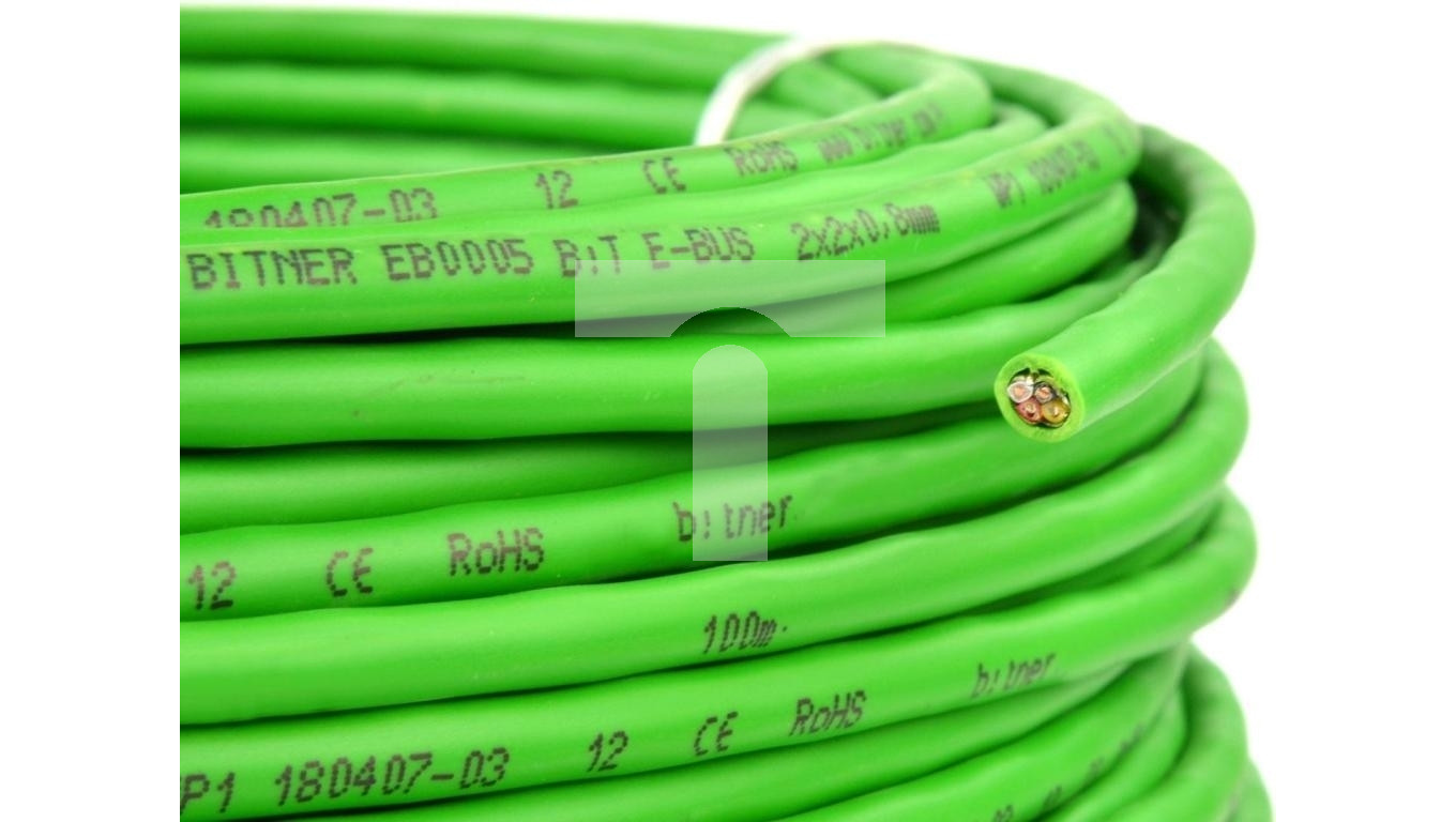 Kabel transmisyjny BUS do magistrali instalacyjnej EIB KNX 2x2x0,8 ...