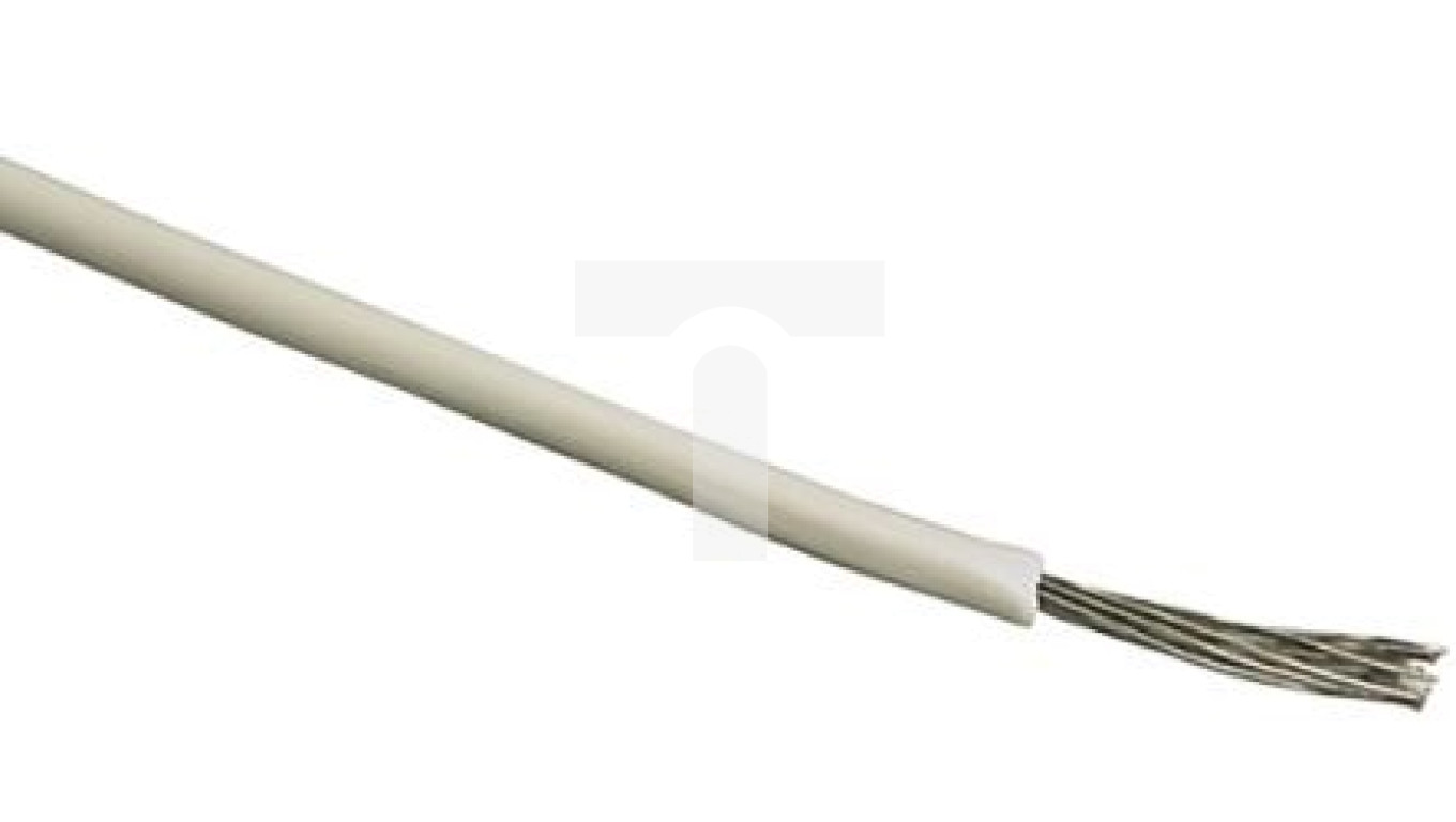 Kabel trzynormowy PCW, dł. 100m 4 mm², 41 A, 1 kV, -15 → +105 C Biały ...