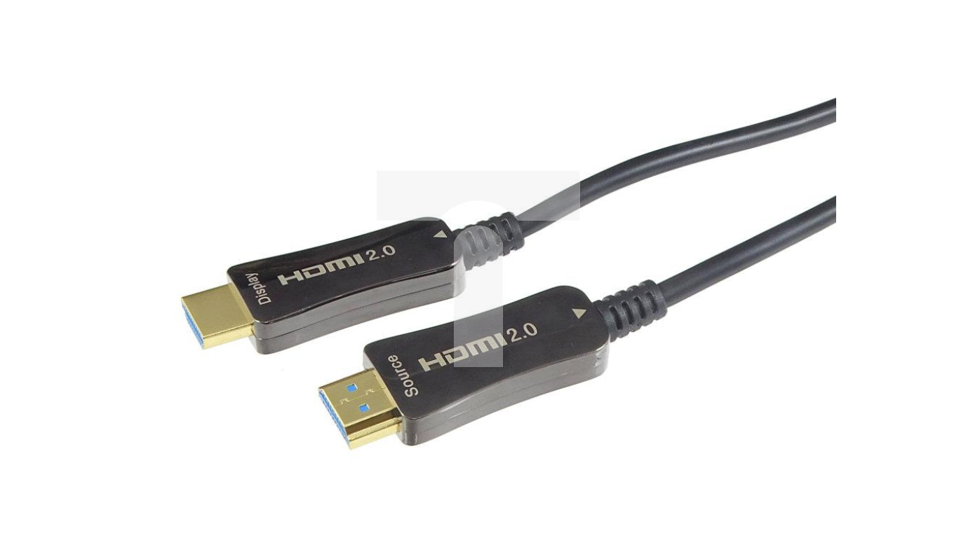 Kabel ultra HDMI 4K optyczny (światłowodowy) v2.0 (AOC) odporny na ...