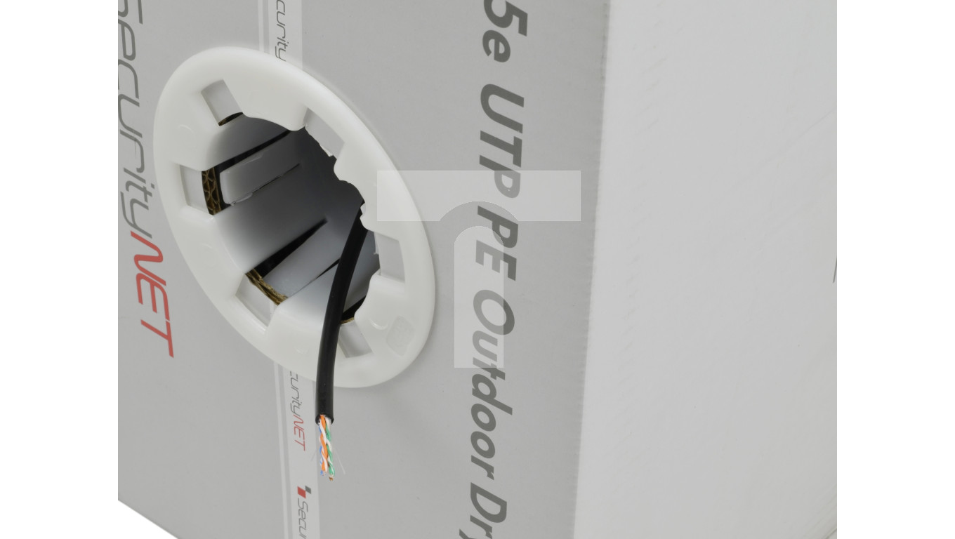 Kabel zewnętrzny UTPz kat.5e U/UTP 4x2x0,5 SecNet /305m/ – SECURITYNET ...