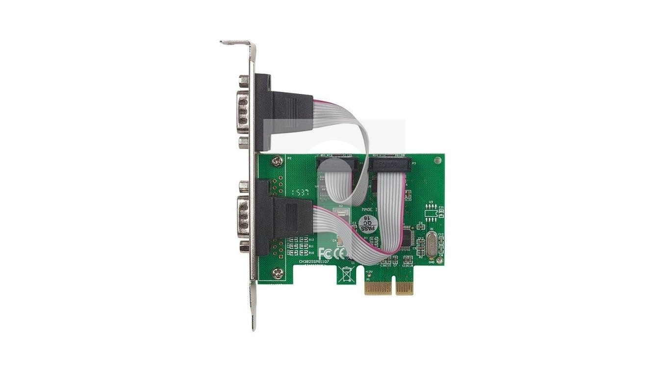 Karta Kontroler PCI-Express Portu Szeregowego 2x RS232/COM – MANHATTAN ...