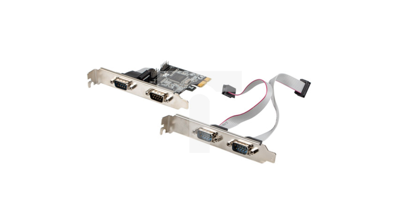 Karta PCI EXPRESS - COM 9pin x4 + śledzie LOW PROFILE LANBERG – LANBERG ...