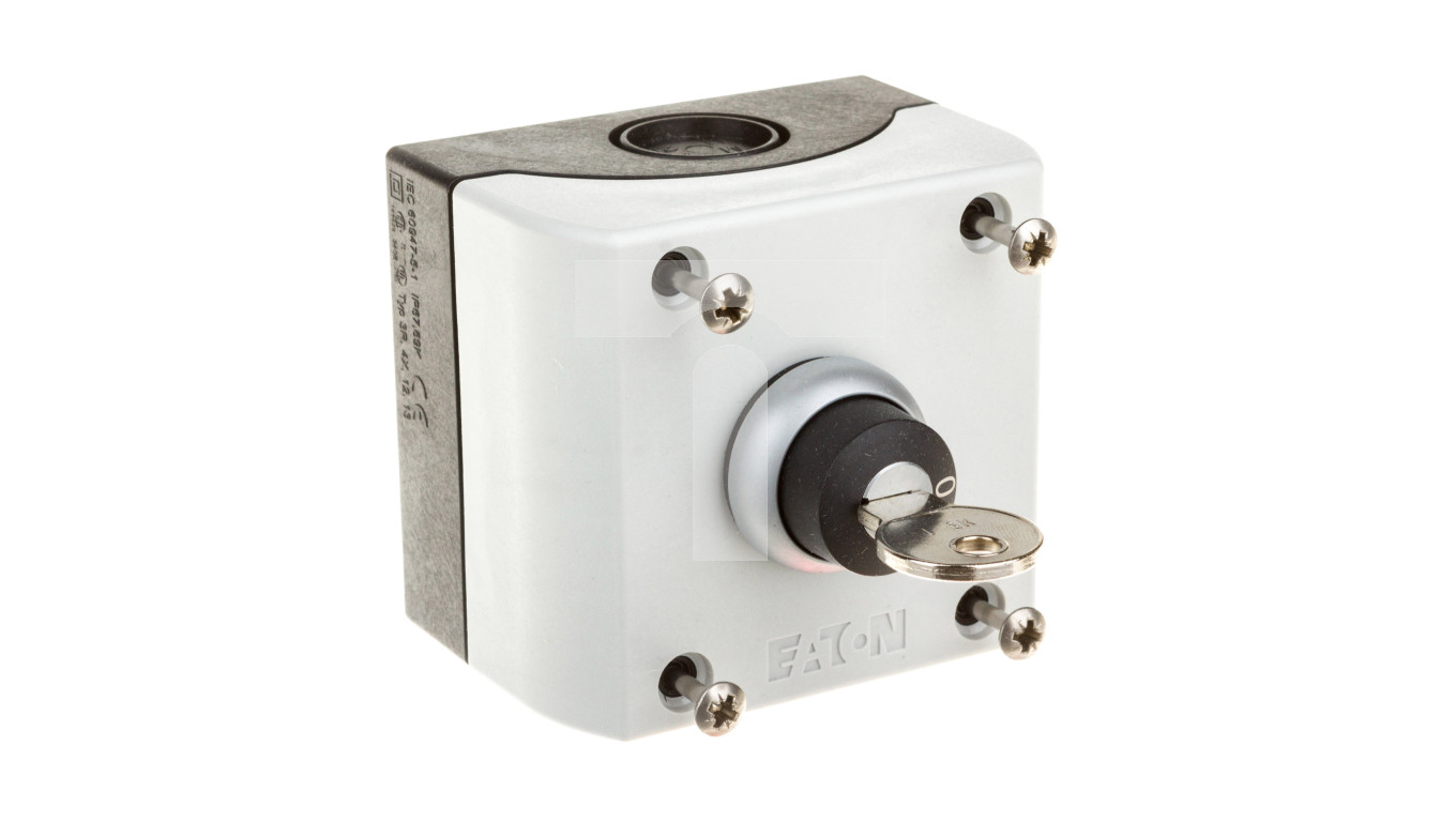 Kaseta z przełącznikiem z kluczem 1Z 1R IP66 M22-WRS/KC11/I 216526 – EATON | TIM SA