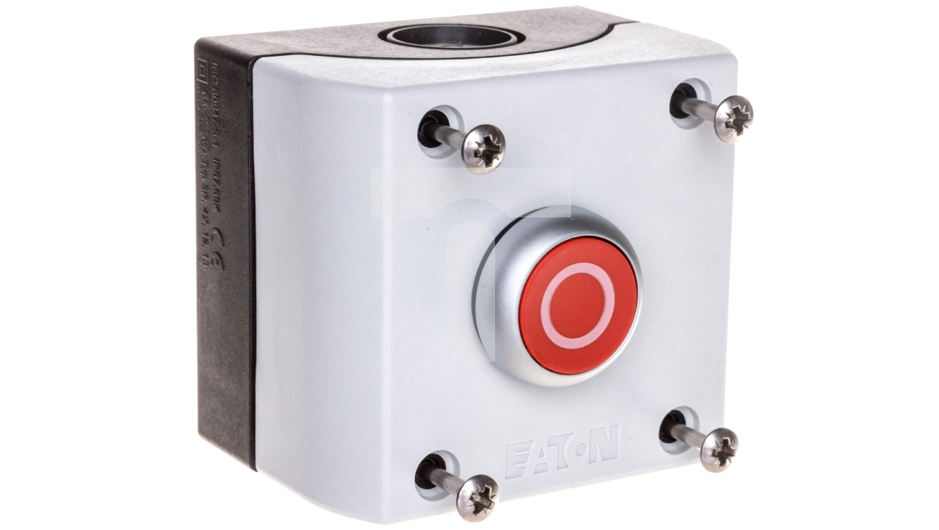 Kaseta z przyciskiem czerwonym /O/ 1Z 1R IP67 M22-D-R-X0/KC11/I 216521 – EATON | TIM SA