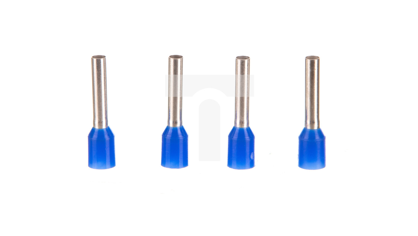 Końcówka tulejkowa izolowana 2,5mm2 niebieska H2,5/19D BL /500szt ...