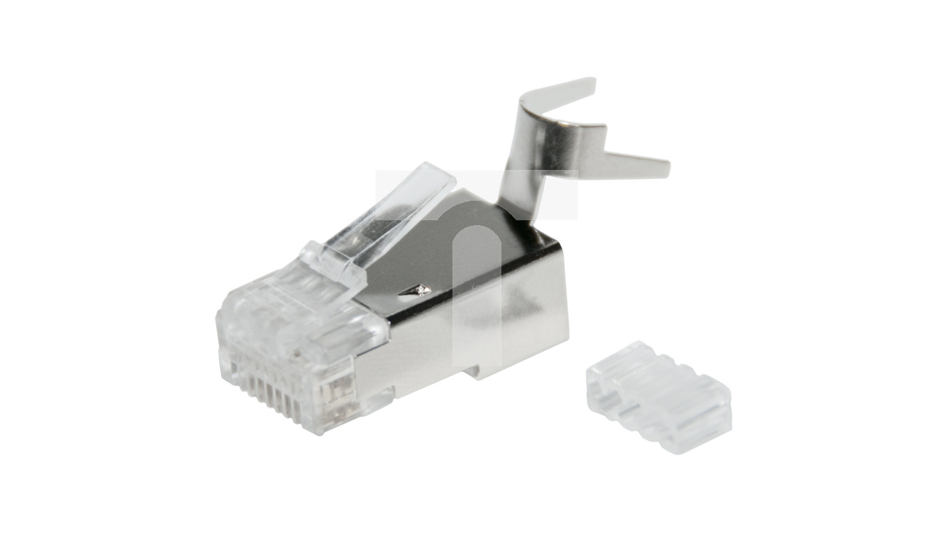 Konektor RJ45 CAT5E STP 8p8c ekranowany na drut KRJS45/5SLD – Solarix ...