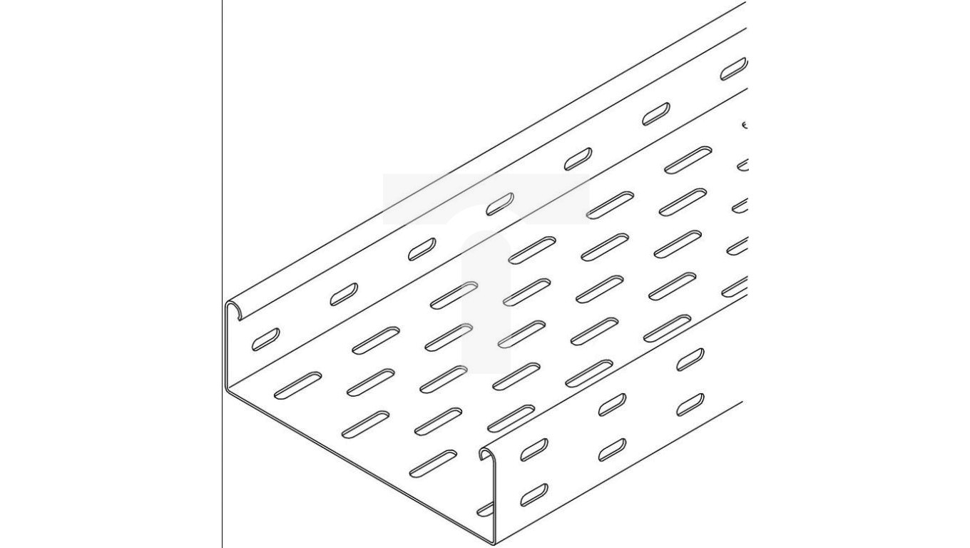 Koryto kablowe perforowane 60x400x3000 St FS LKS 640 3M FS 6048824 /3m ...