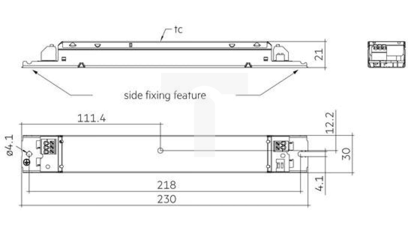 LC 65W 200-350ml 210V flexC lp SNC4 - 87500995 - Zasilacz LED liniowy stałoprądowy ...