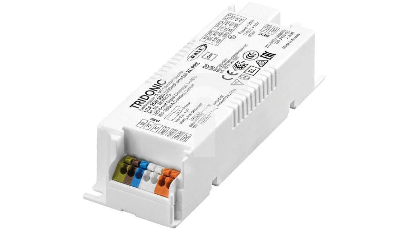 LCA 25W 350-1050mA one4all SC PRE Zasilacz LED kompaktowy stałoprądowy ściemnialny PREMIUM ...