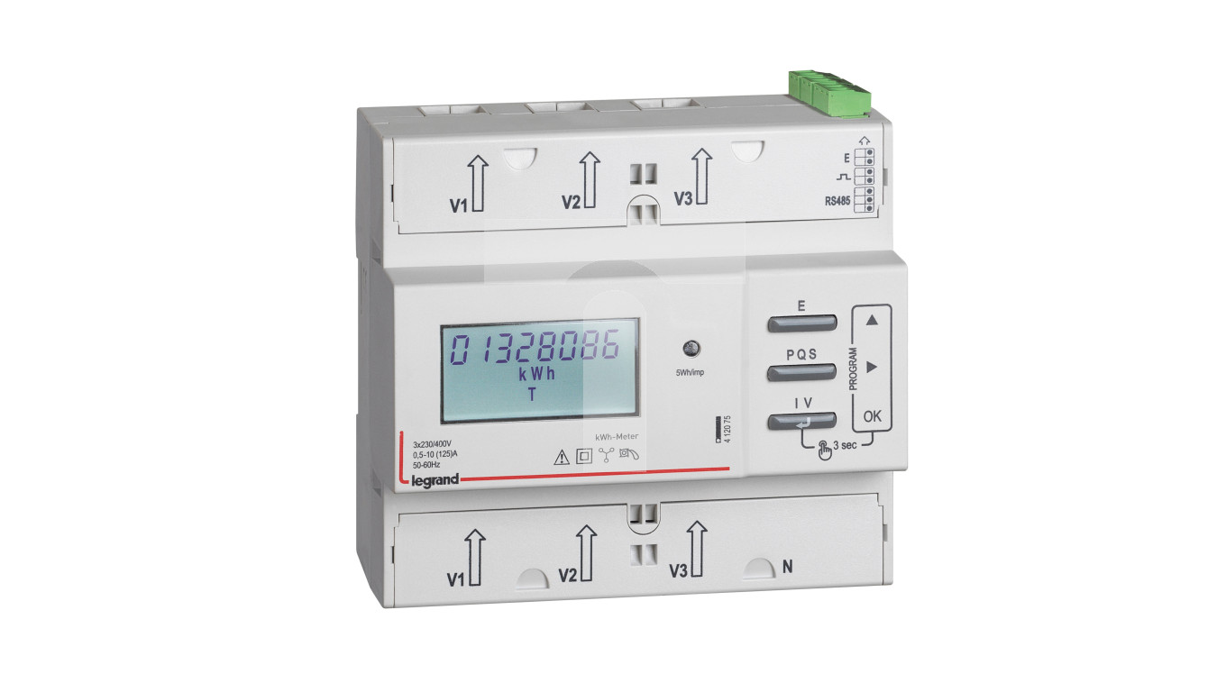 LICZ. EN. 3F 125A IM+RS485 MID LICZNIK ENERGII POMIAR BEZPOŚREDNI 3 ...