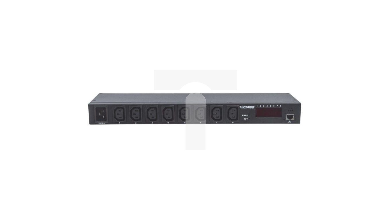Listwa zasilająca Rack zarządzalna IP RJ45 8X C13 163682 – INTELLINET ...