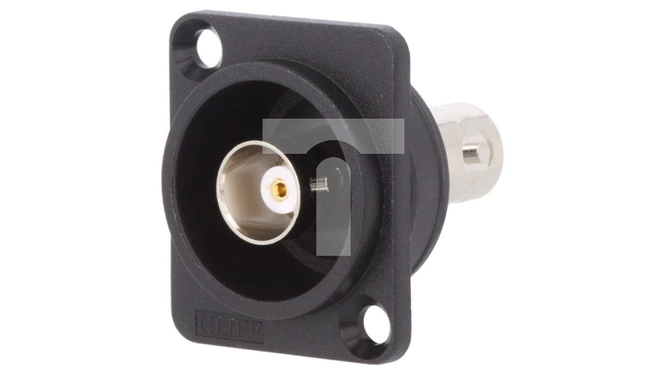 Łącznik BNC gniazdo z obu stron 50 czarny FT 19x24mm CP303090 – CLIFF ...