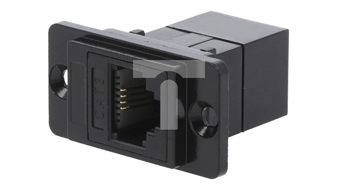 Łącznik DUALSLIM RJ11 6p4c Kat 3 gniazdo z obu stron CP30723MB – CLIFF | TIM SA