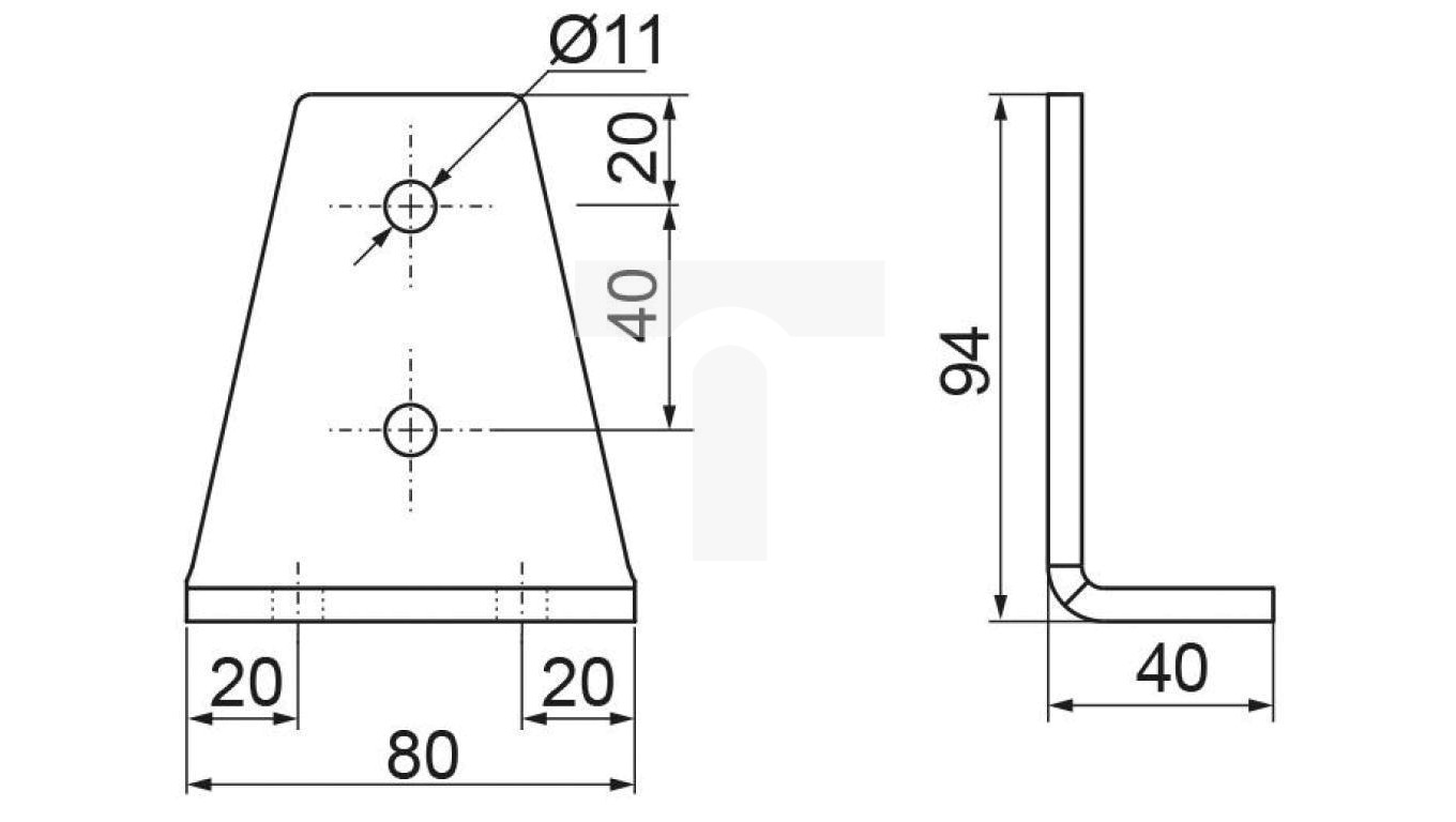Łącznik ceownika LCK19 665900 – BAKS | TIM SA