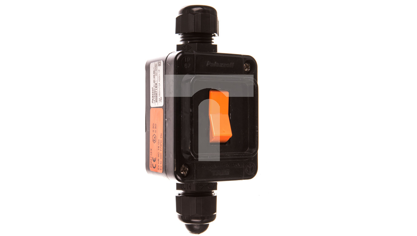 Łącznik jednokierunkowy Ex strefa 2,22, 1P, natynkowy, 16A 50/60Hz IP66 ...