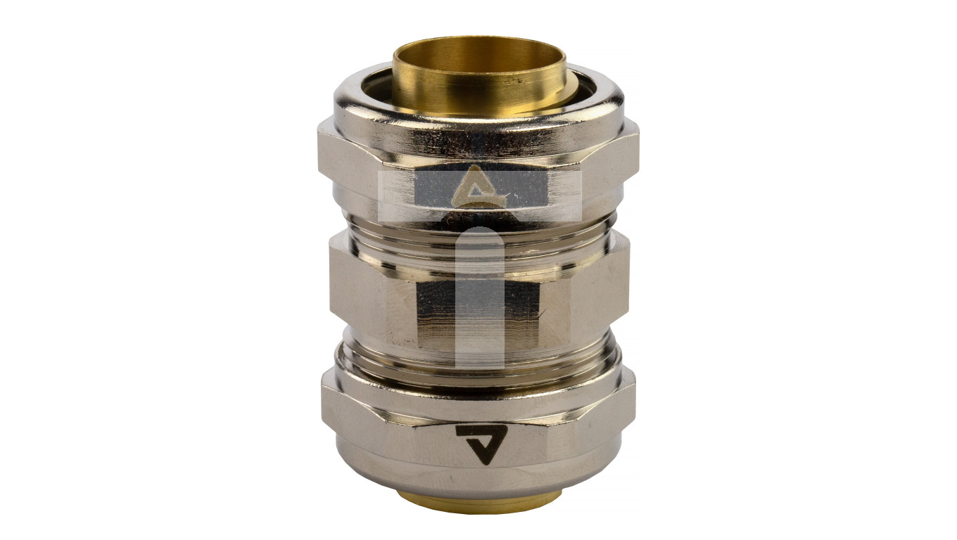 Łącznik metalowy prosty DN 25 do rur karbowanych Anaconda 25mm złączka ...