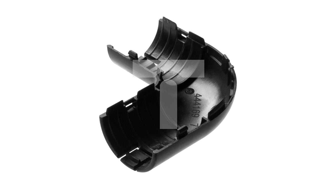 Łącznik składany kątowy LSK 25 czarny do rur sztywnych (RL i RLM) oraz ...