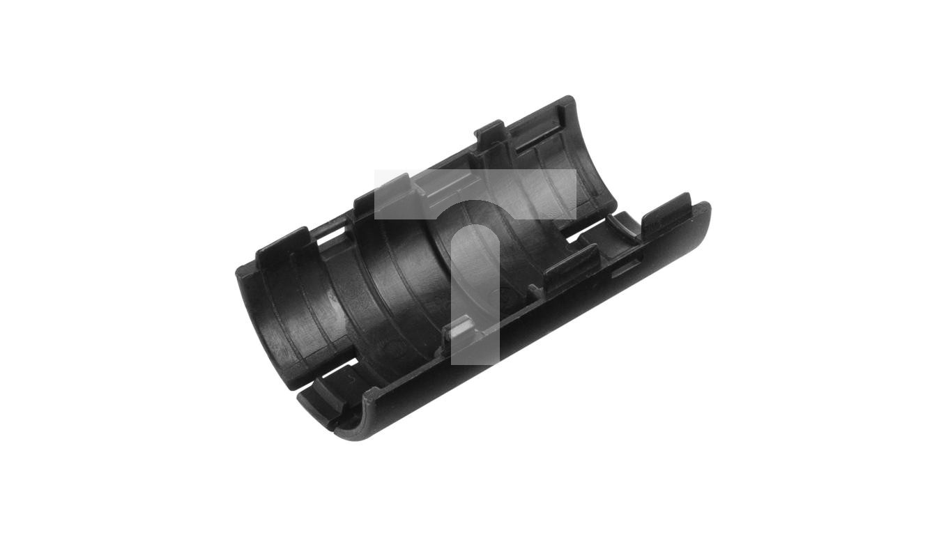 Łącznik składany prosty LSP 16 czarny do rur sztywnych (RL i RLM) oraz ...