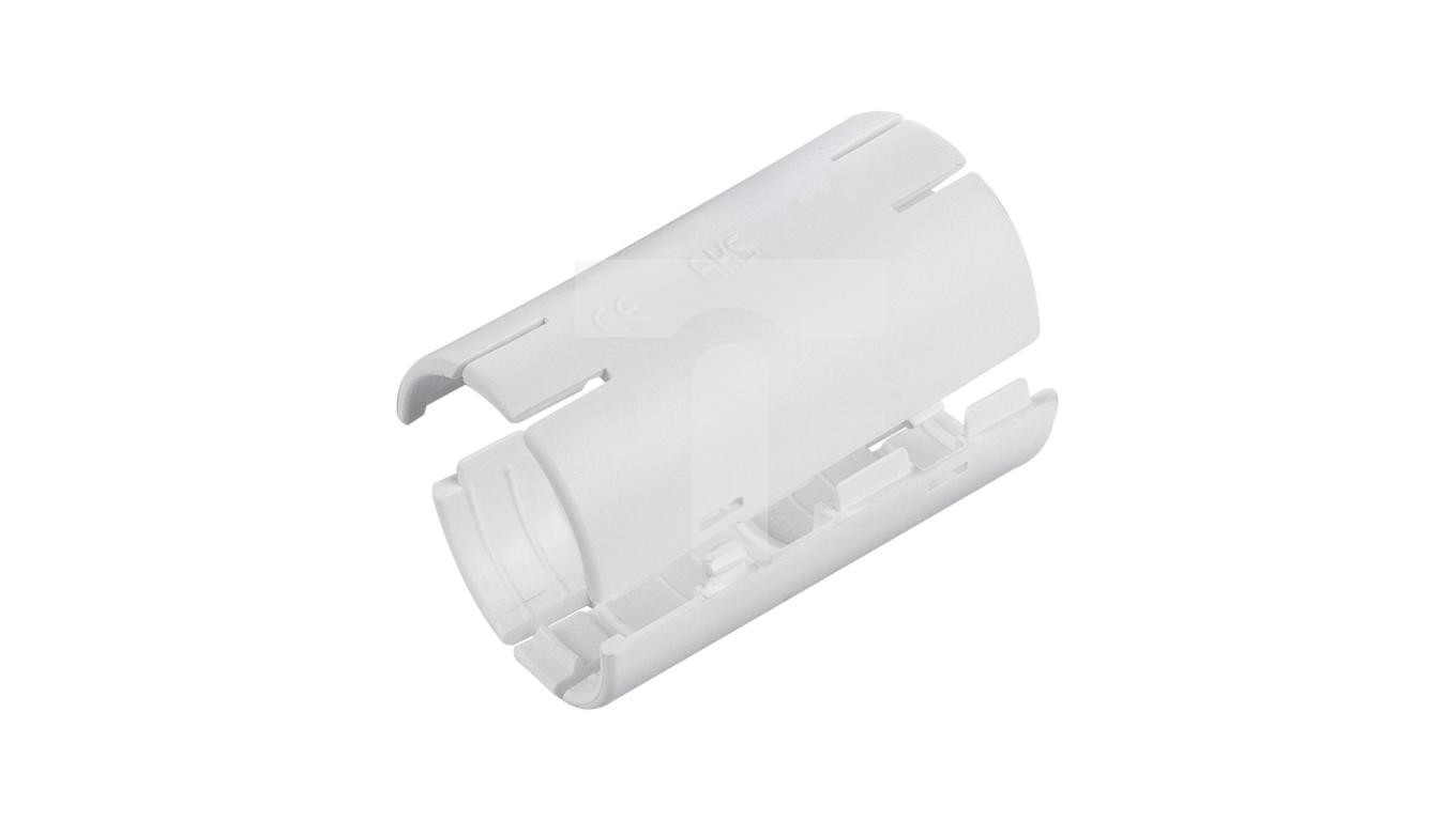 Łącznik składany prosty LSP 20 biały do rur sztywnych (RL i RLM) oraz ...