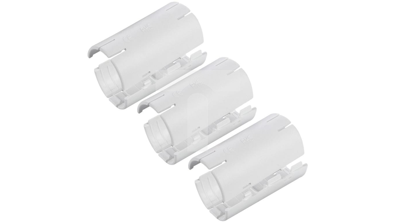 Łącznik składany prosty LSP 25 biały do rur sztywnych (RL i RLM) oraz ...