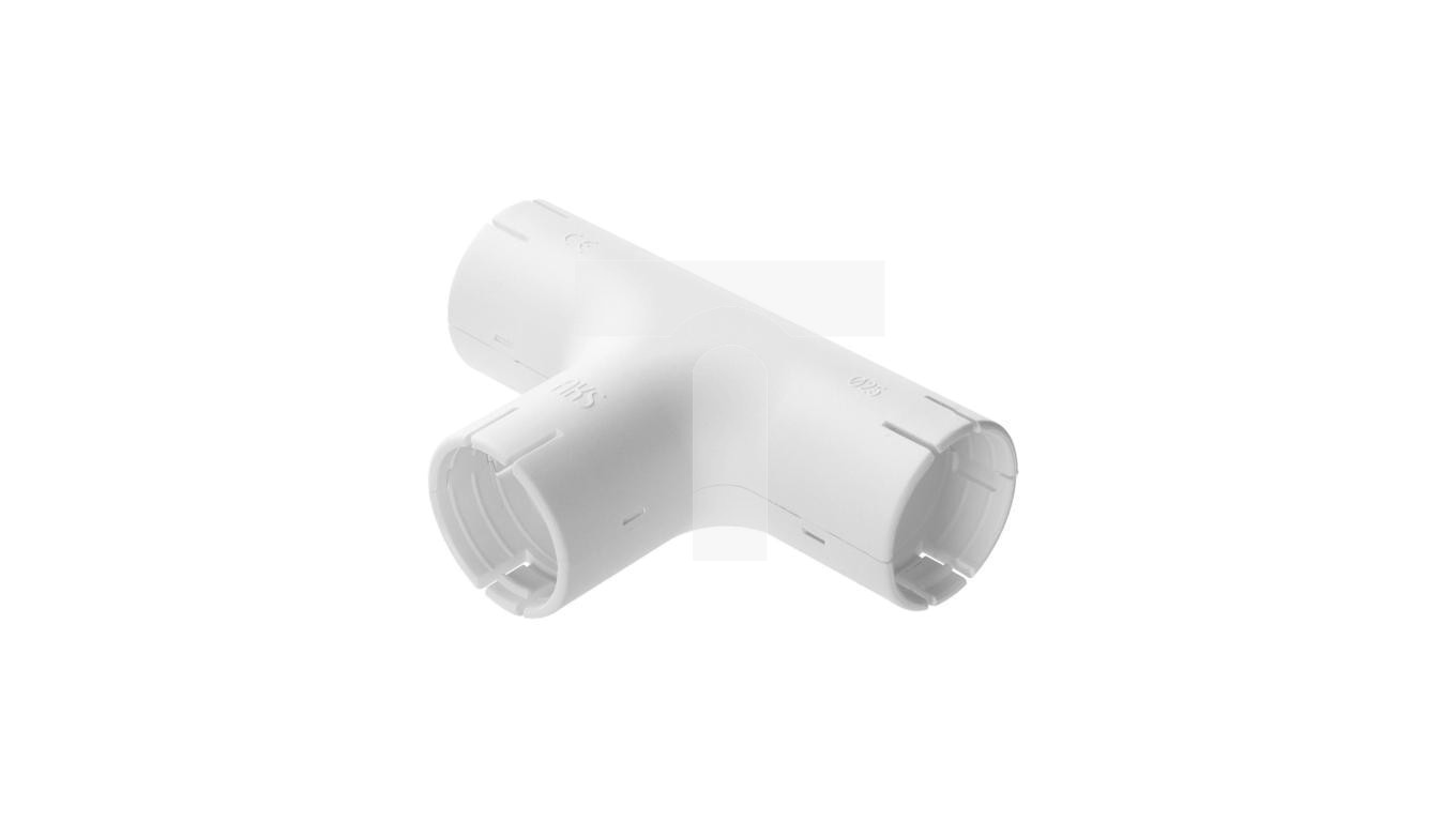 Łącznik składany trójnik LST 16 biały do rur sztywnych (RL i RLM) oraz ...