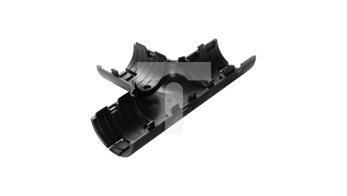 Łącznik składany trójnik LST 16 czarny do rur sztywnych (RL i RLM) oraz ...