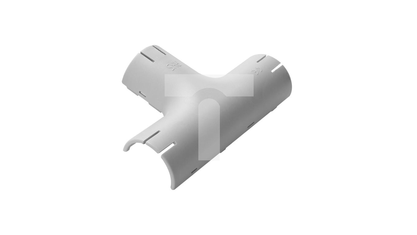 Łącznik składany trójnik LST 20 szary do rur sztywnych (RL i RLM) oraz ...