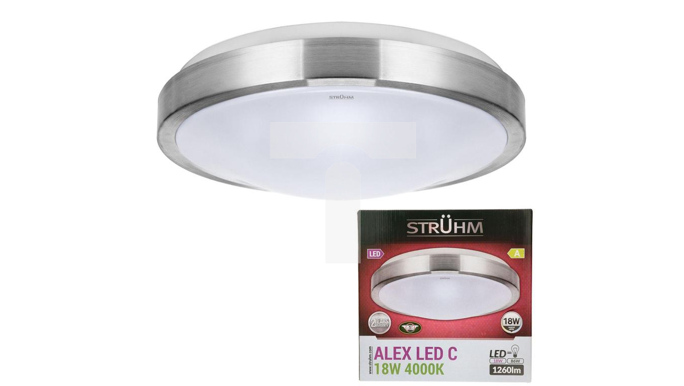 Lampa sufitowa plafon kinkiet ALEX LED C 18W 03563 STRUHM – STRUHM | TIM SA