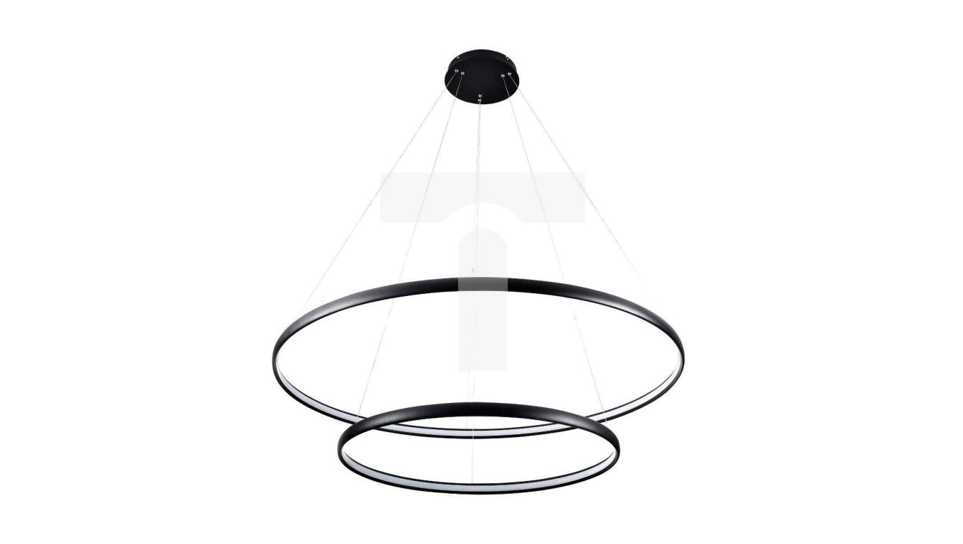 Lampa wisząca CARLO PL210503-800+1200-BK czarna – ZUMA LINE | TIM SA