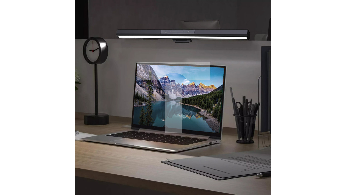 Lampka LED na monitor Maclean, moc 5W, 3 kolory świecenia, regulacja ...