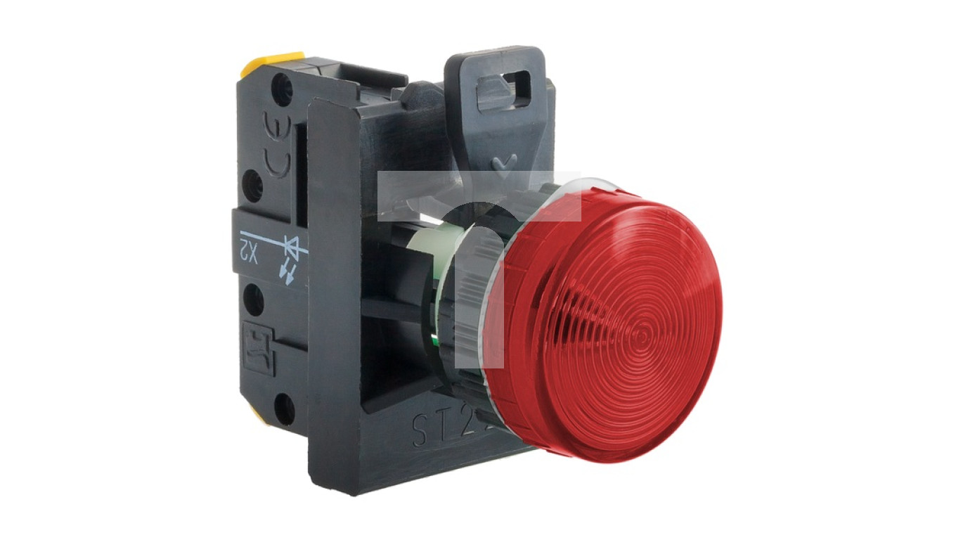 Lampka sygnalizacyjna 22mm czerwona 230V AC LED ST22-LC-230-LEDAC – SPAMEL | TIM SA
