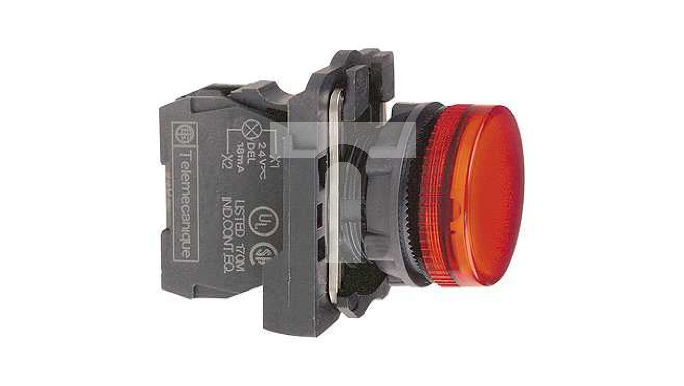 Lampka sygnalizacyjna 22mm czerwona 230V AC XB5AVM4 – Schneider | TIM SA