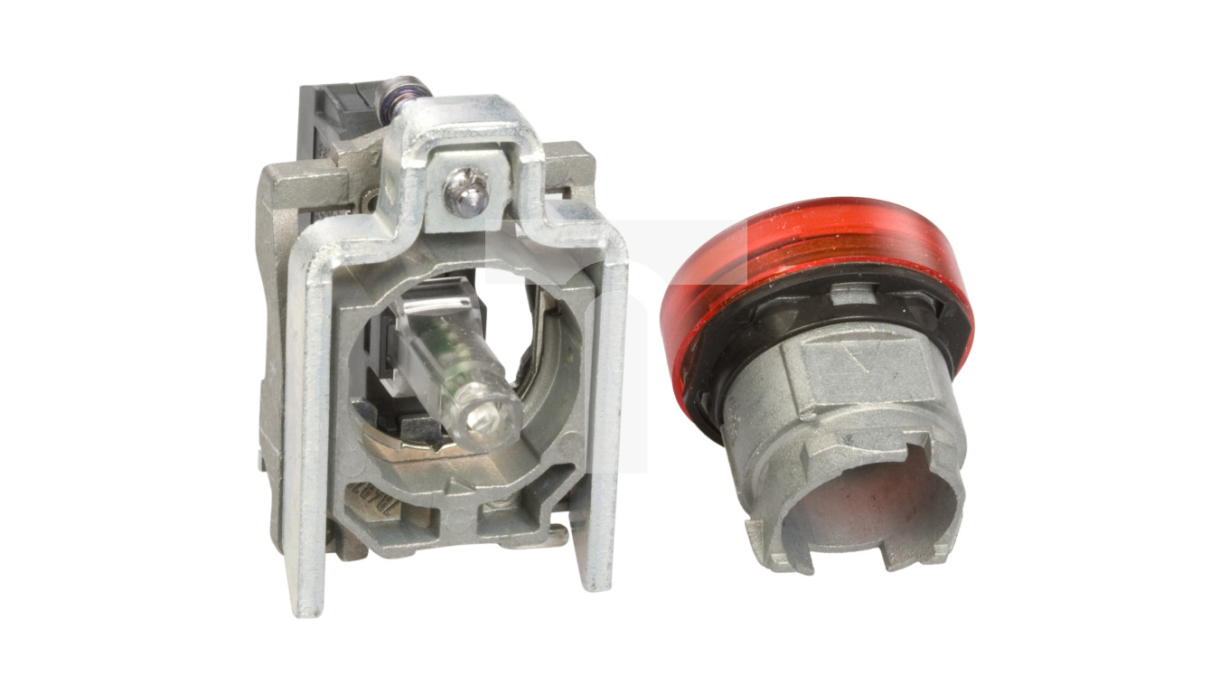 Lampka sygnalizacyjna 22mm czerwona 24V AC/DC LED XB4BVB4 – Schneider | TIM SA