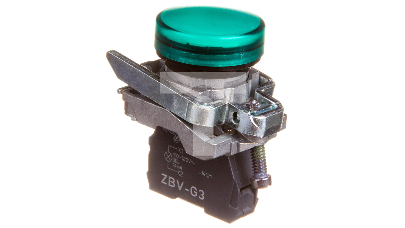 Lampka sygnalizacyjna 22mm zielona 110-120V AC/DC XB4BVG3 – Schneider ...