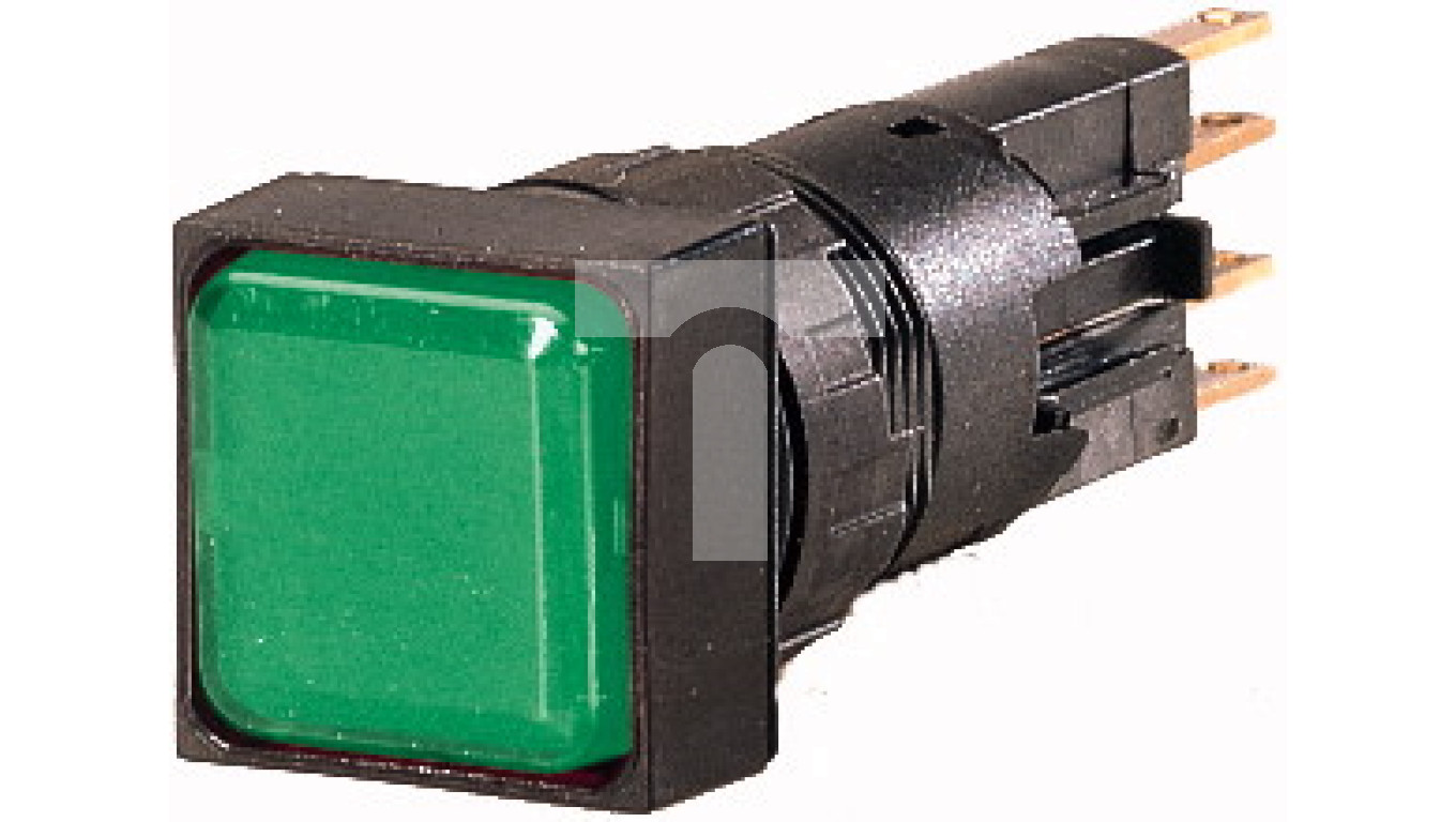 Lampka sygnalizacyjna 25x25mm zielona 24V AC/DC Q25LF-GN 090000 – EATON ...