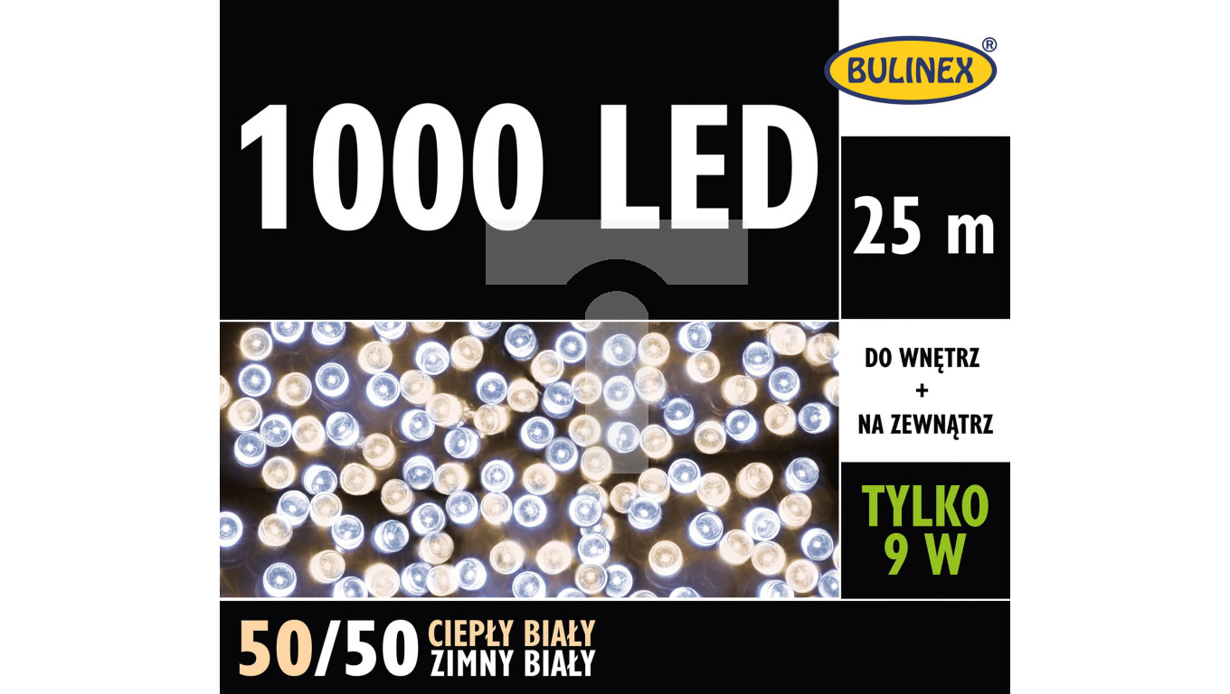 Lampki choinkowe zewnętrzny 1000l lampki led 25m dekoracji + 3m ...