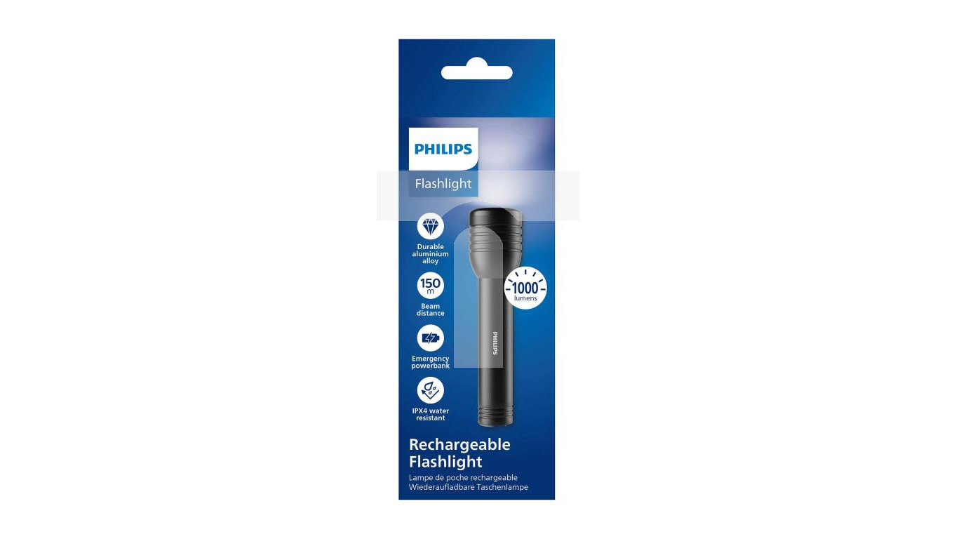 Latarka akumultorowa USB 1000lm Philips SFL7005R/10 – PHILIPS POLSKA ...