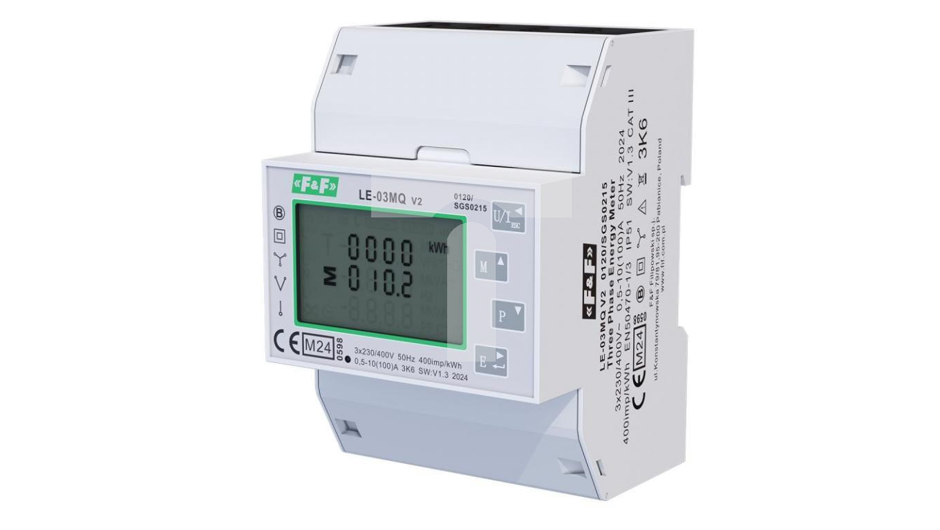 Licznik zużycia energii elektrycznej 1-faz / 3-faz dwukierunkowy z ...