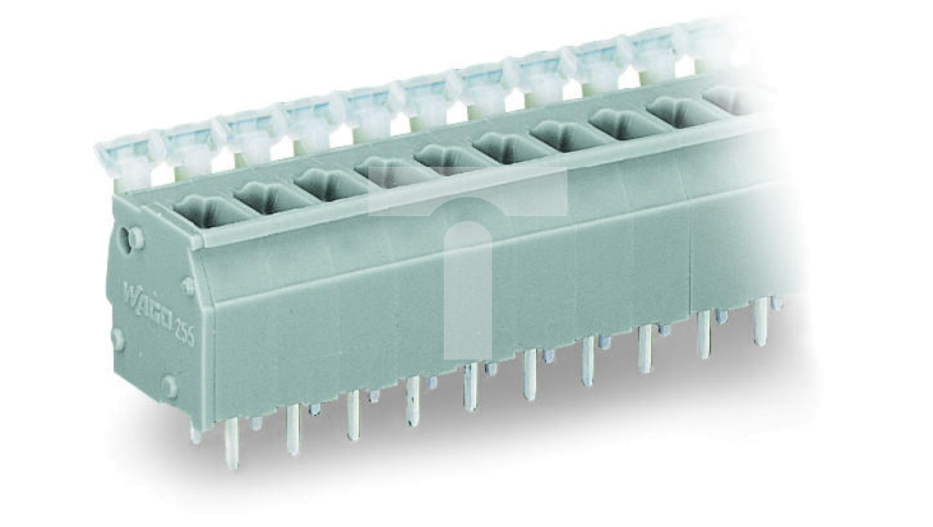 Listwa zaciskowa do płytek drukowanych 20-biegunowa pomarańczowa raster 5/5,08mm 255-420/000-012 ...