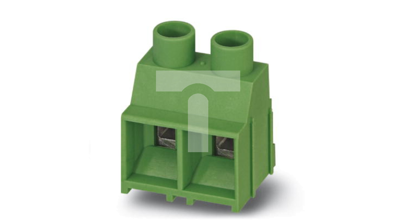 Listwa zaciskowa do płytek drukowanych 3-torowa 1 pin/biegun raster 9,52mm zielona MKDS 5 HV/ 3 ...