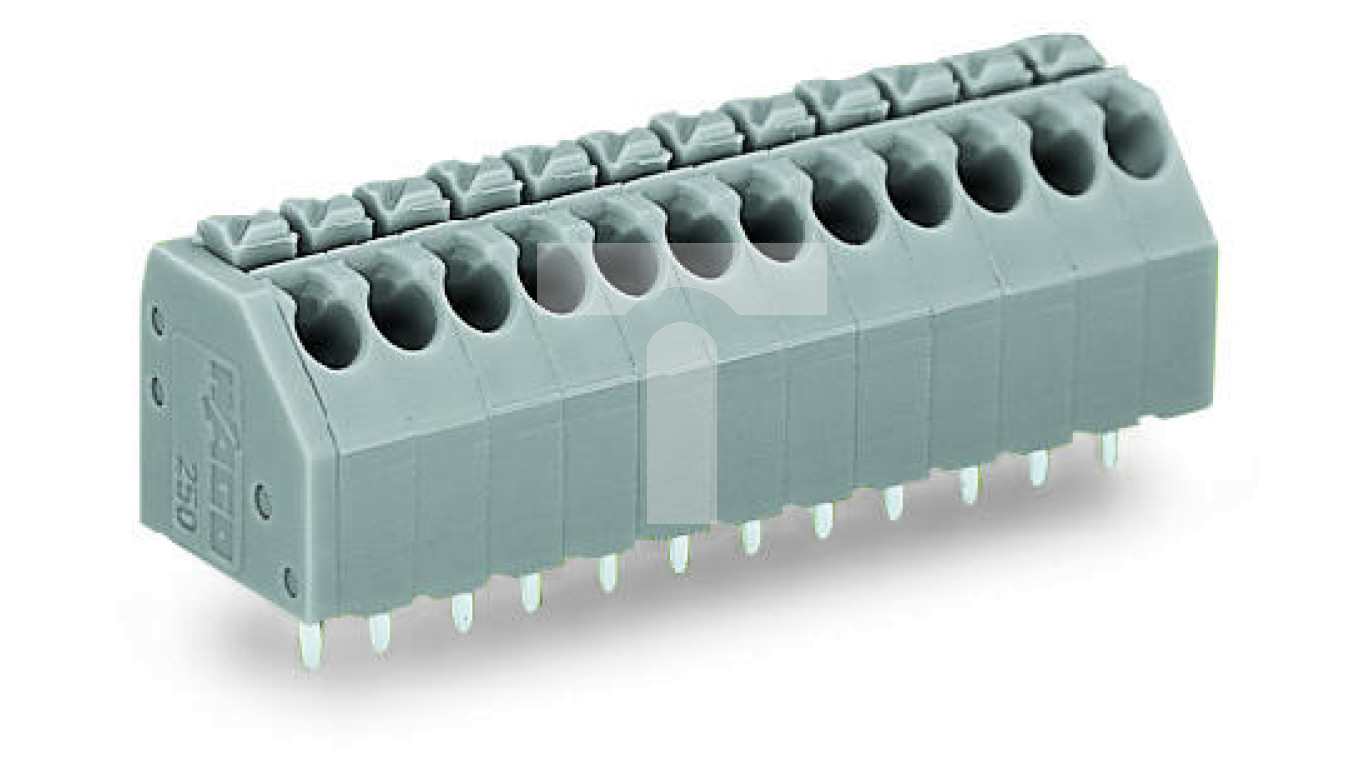 Listwa zaciskowa do płytek drukowanych 8-biegunowa niebieska raster 3,5mm 250-108/000-006 /40szt ...